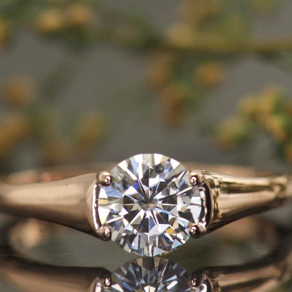 Low Profile Ring - Etsy