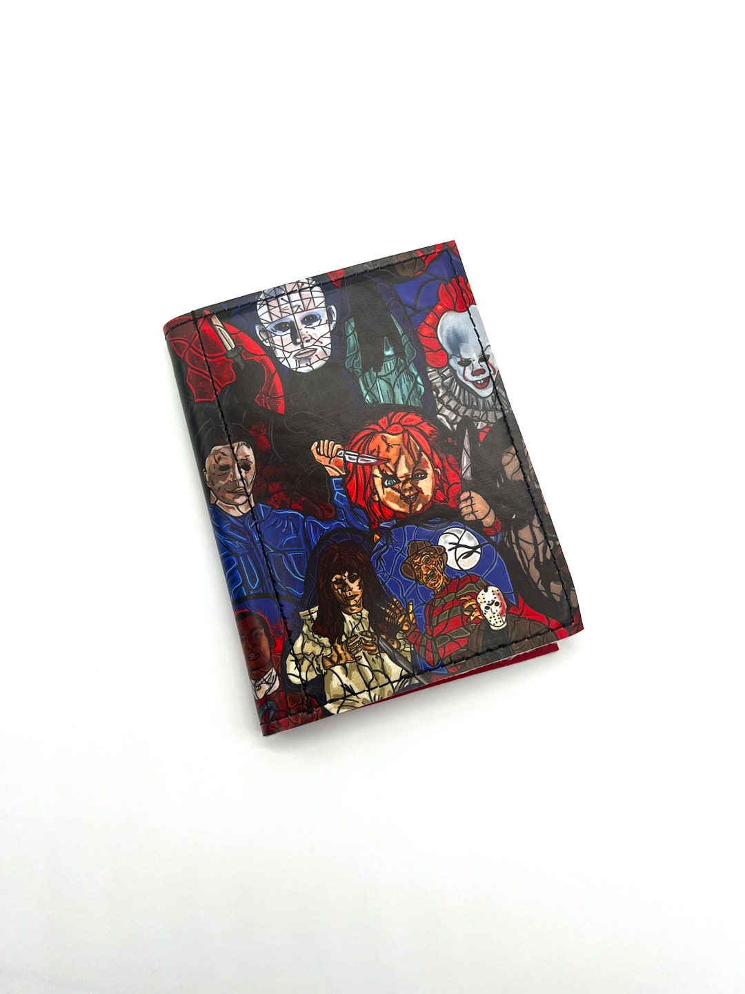 Horror Movie Stained Glass Moondance Memo Pad Notebook Holder, Notepad ...