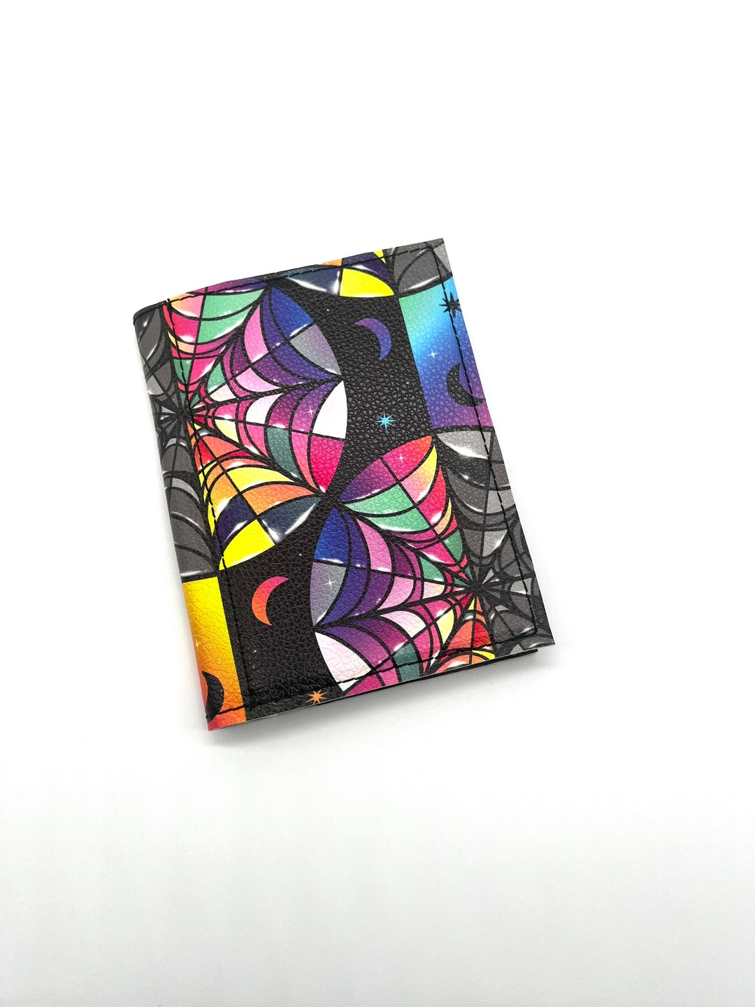 Stained Glass Window Moondance Memo Pad Notebook Holder, Notepad Cover ...