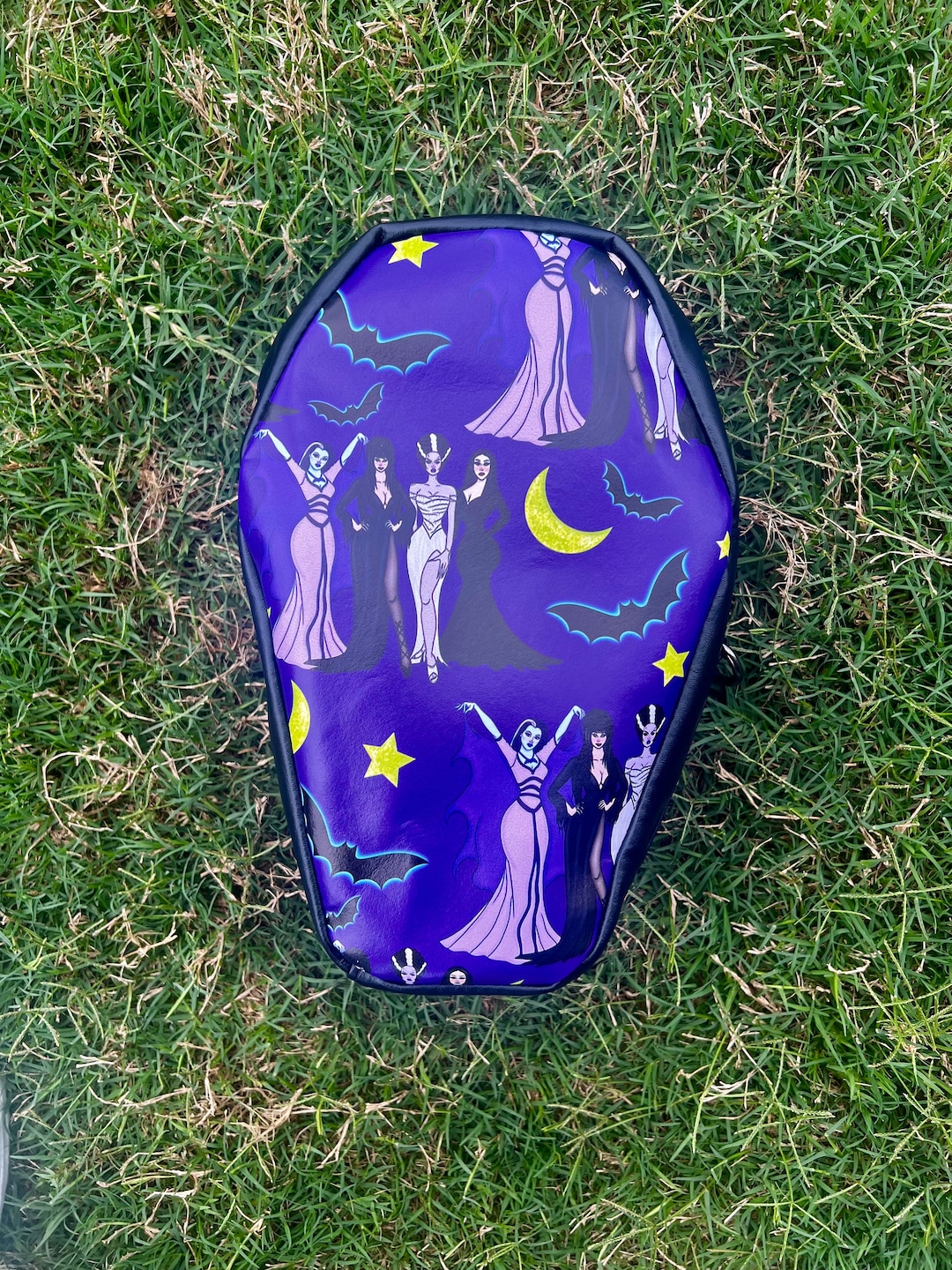 Ladies of Horror Coffin Crossbody Bag, Vinyl Coffin Handbag Purse - Etsy