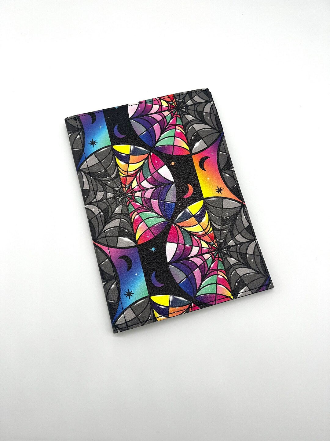 Stained Glass Window Moondance Vinyl Junior Legal Pad Notebook, Notepad ...