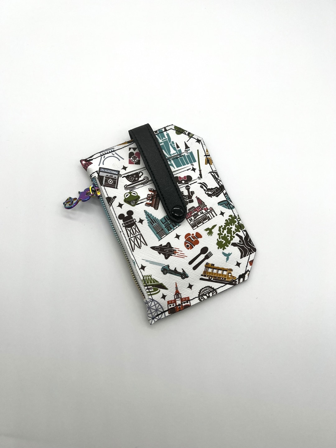 Theme Park Map Castle Inspired Pocketpal Wallet - Etsy