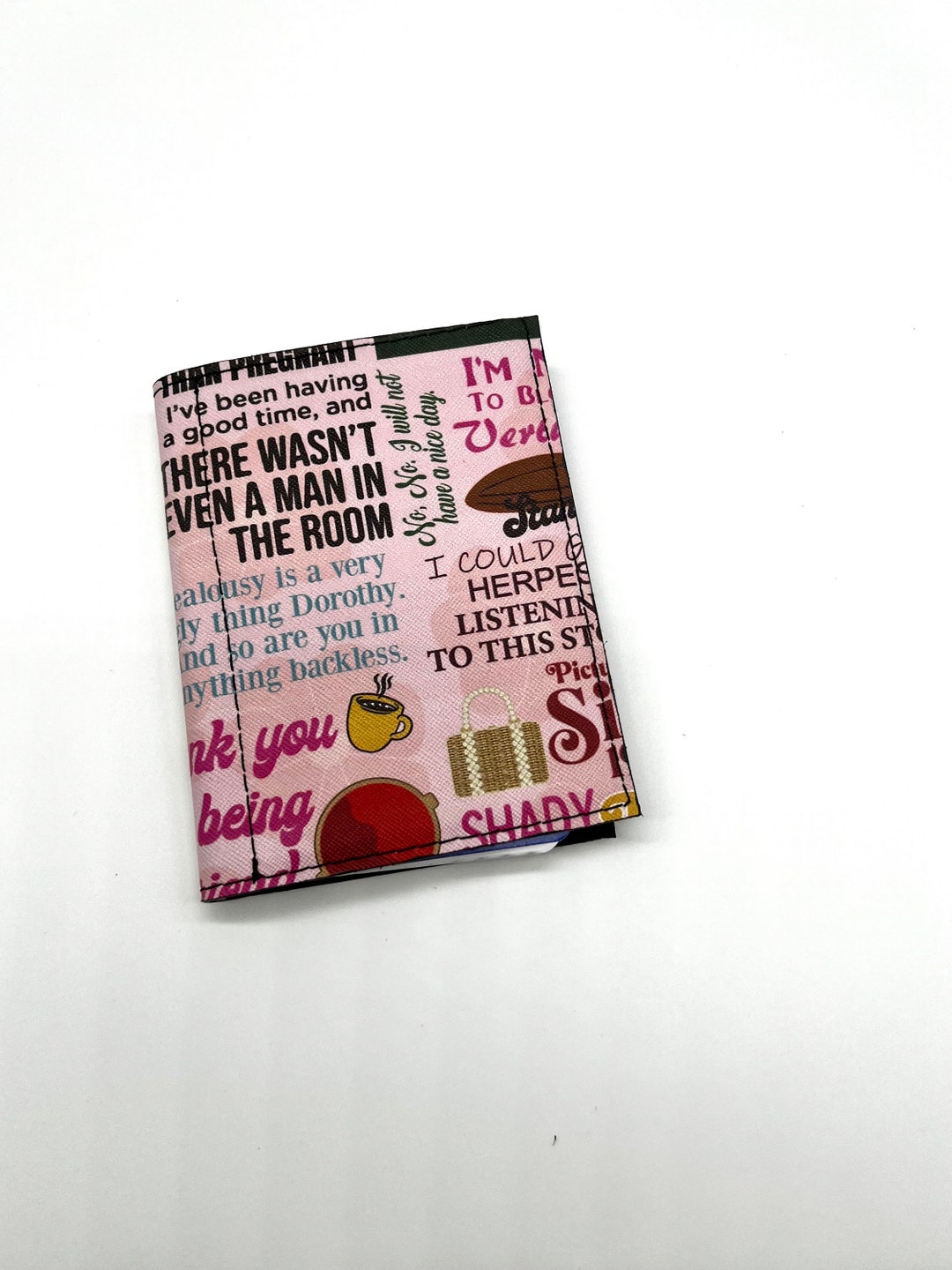 Golden Quotes Moondance Memo Pad Notebook Holder, Notepad Cover, Pocket ...