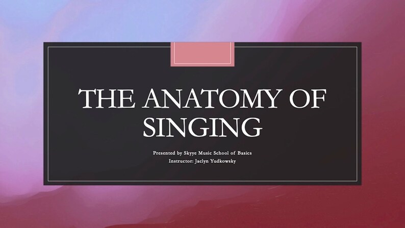 The Anatomy of Singing - Etsy