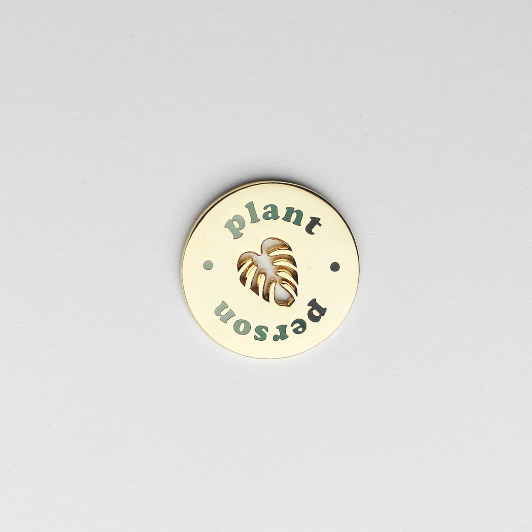 Plant Person Badge - Etsy