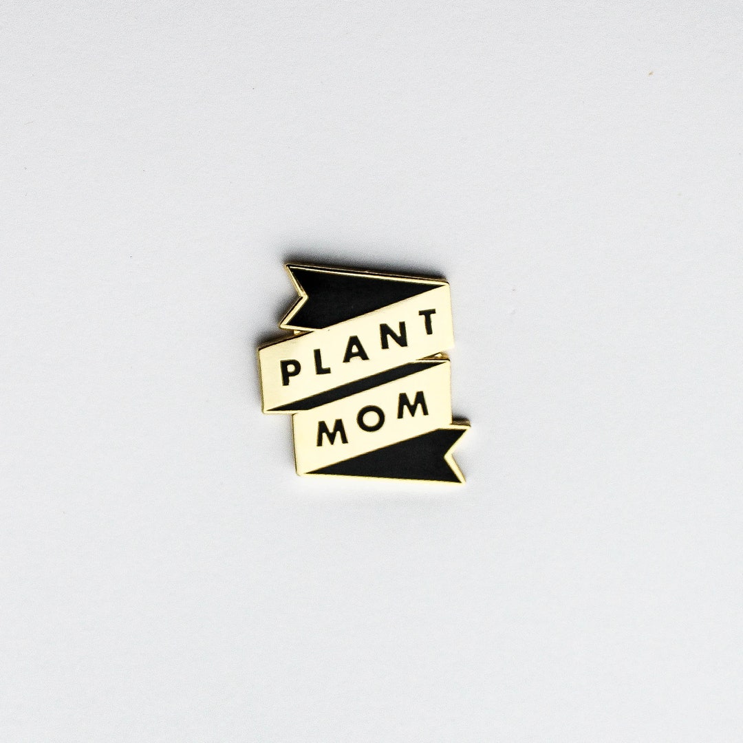 Plant Mom Badge - Etsy