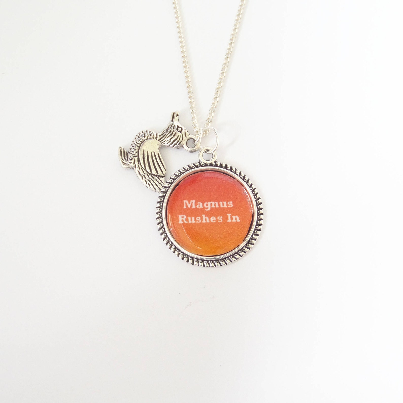 Magnus Rushes in the Adventure Zone Quote Necklace. - Etsy UK