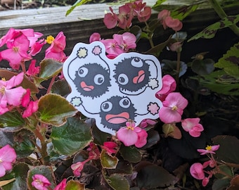 Soot Sprite Cake Topper Dust Bunny Party Decor Coal Spirit Decorations ...