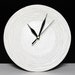 WHITE Clock Modern WALL CLOCK, White Home Decor, White Wall Clock ...
