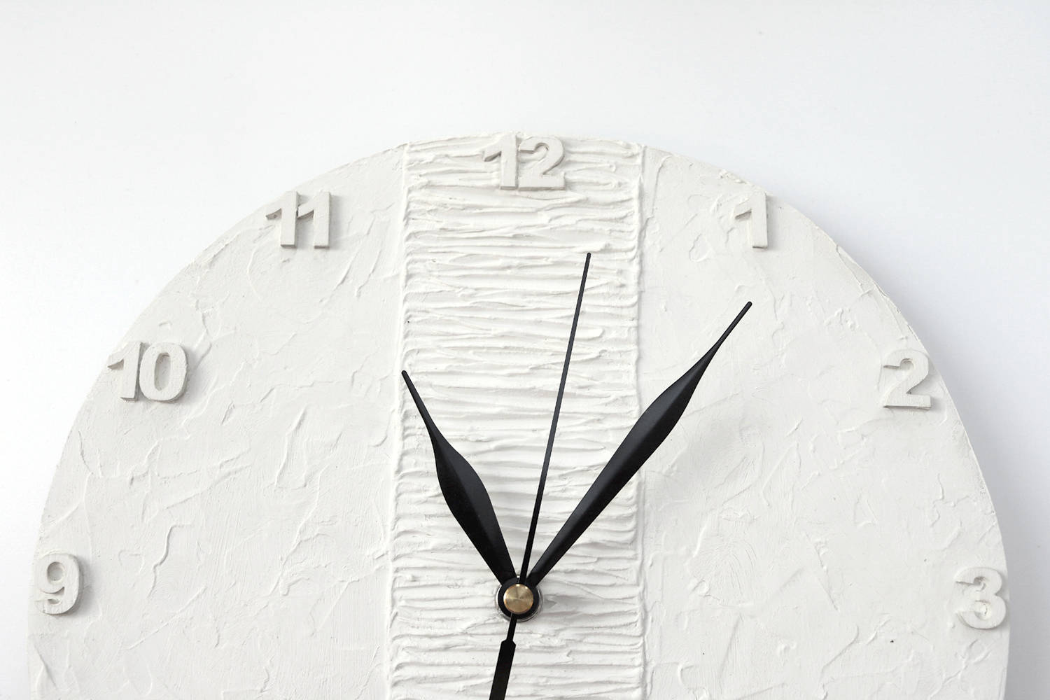 WHITE Clock Modern WALL CLOCK White Wall Clock Office White | Etsy