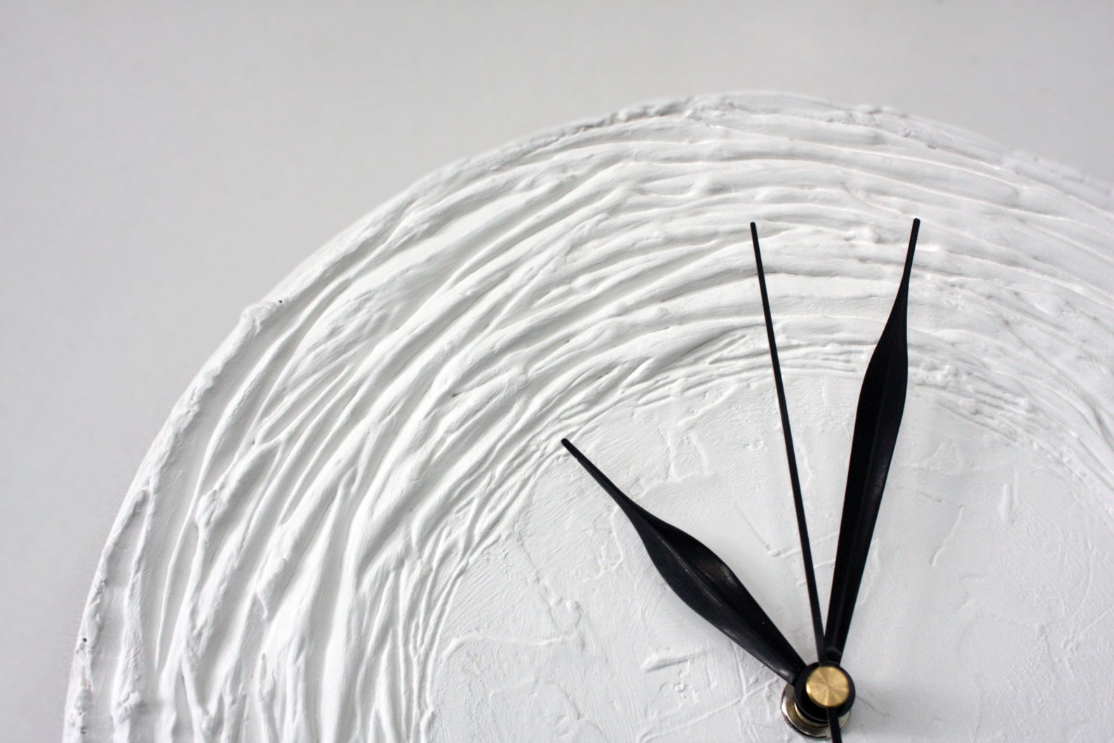 WHITE Clock Modern WALL CLOCK White Home Decor White Wall - Etsy Australia