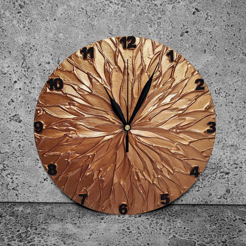 Wall Clock With Numbers - Etsy