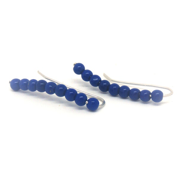 Blue Ear Cuff - Etsy UK