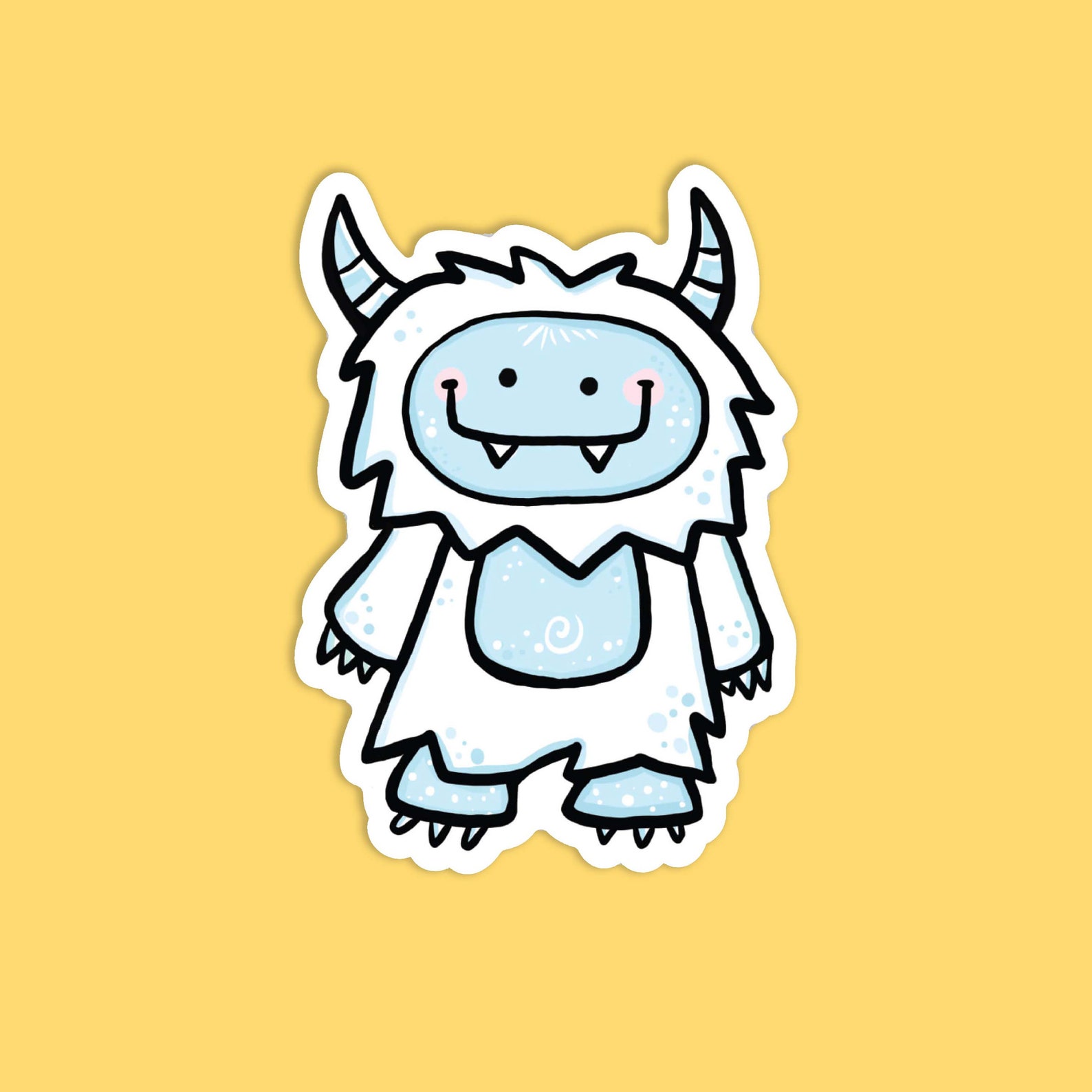 Yeti Sticker / Vinyl Sticker / Laptop Sticker / Water Bottle - Etsy