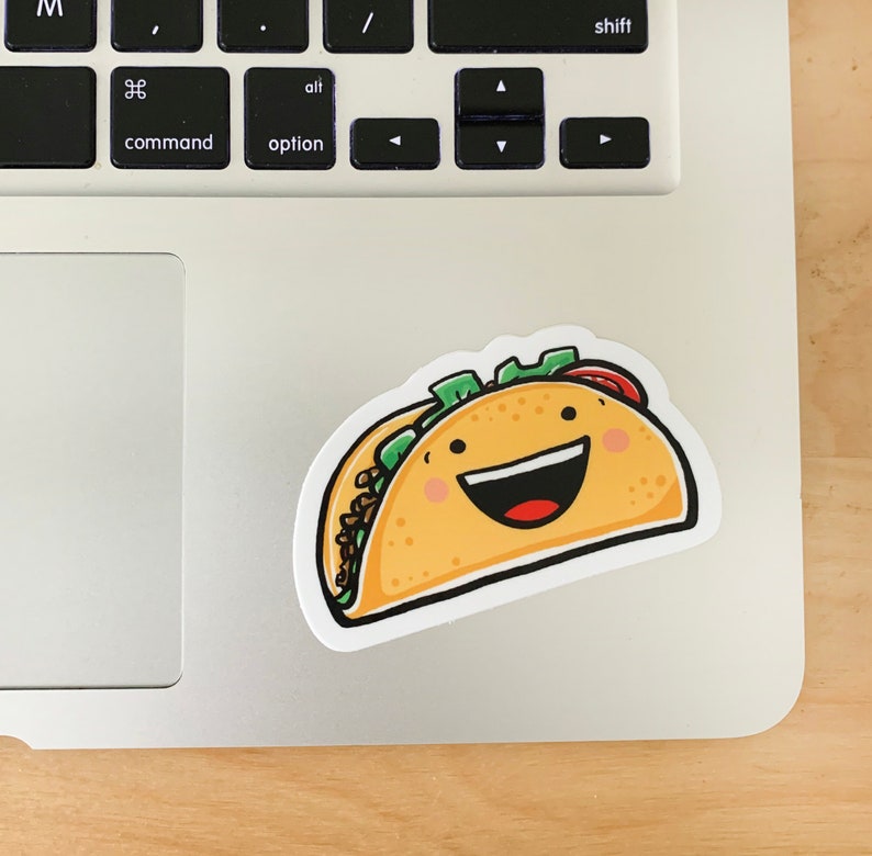 Taco Sticker / Vinyl Sticker / Laptop Sticker / Water Bottle - Etsy