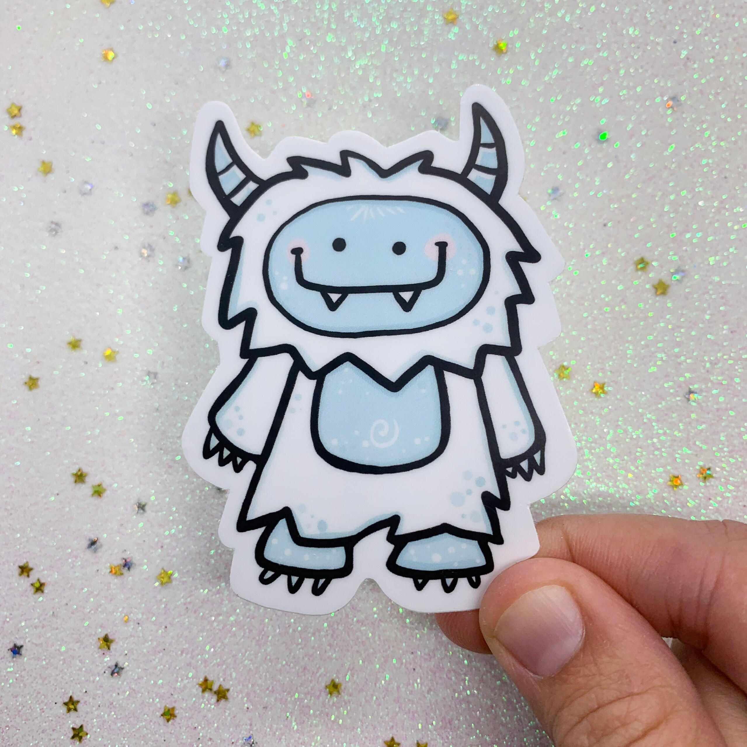 Yeti Sticker / Vinyl Sticker / Laptop Sticker / Water Bottle | Etsy