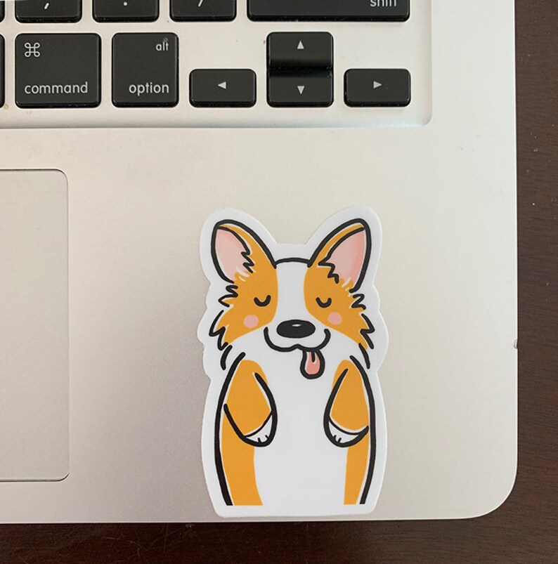 Corgi Sticker / Vinyl Sticker / Laptop Sticker / Water Bottle - Etsy