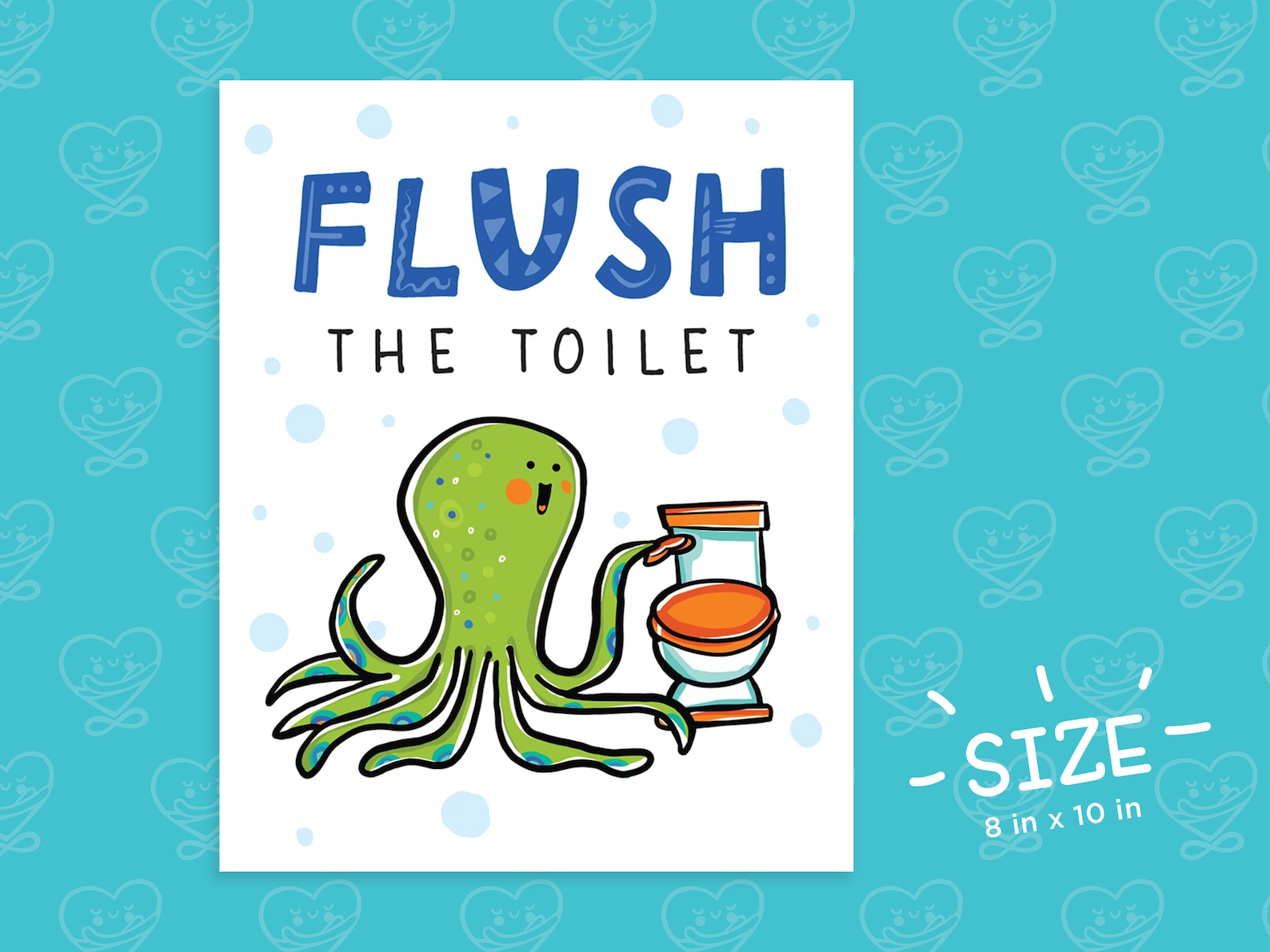 Set of 3 Printables - Potty Reminders / Sea Theme / Wipe Your Bum ...