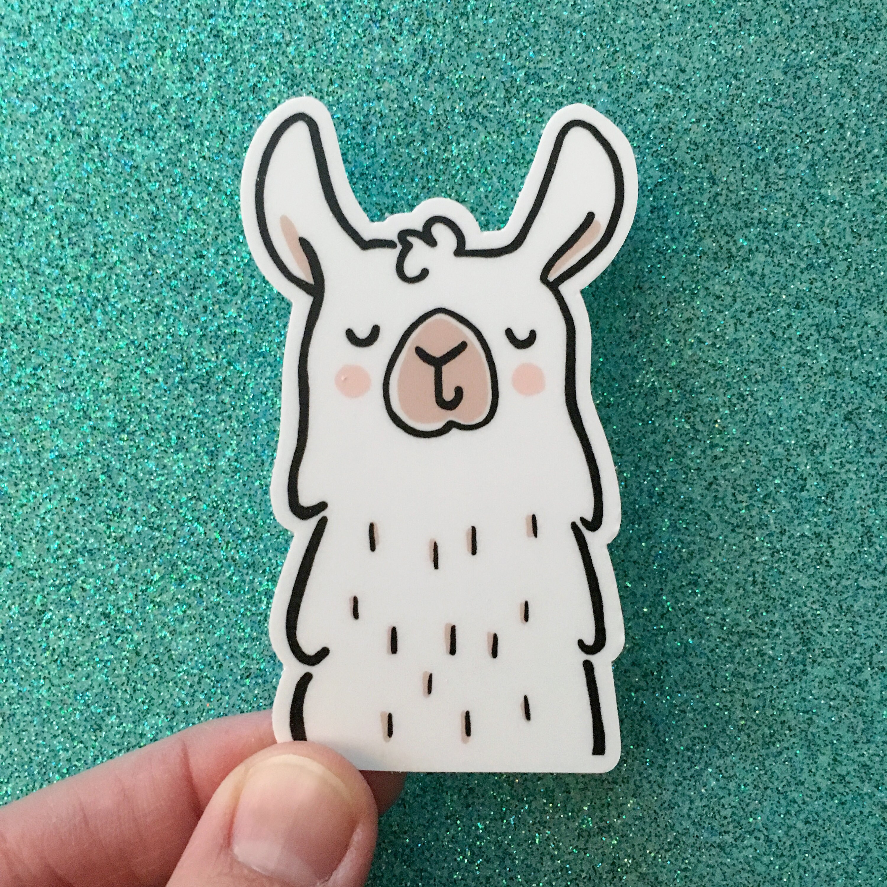 Llama Sticker / Vinyl Sticker / Laptop Sticker / Water Bottle | Etsy