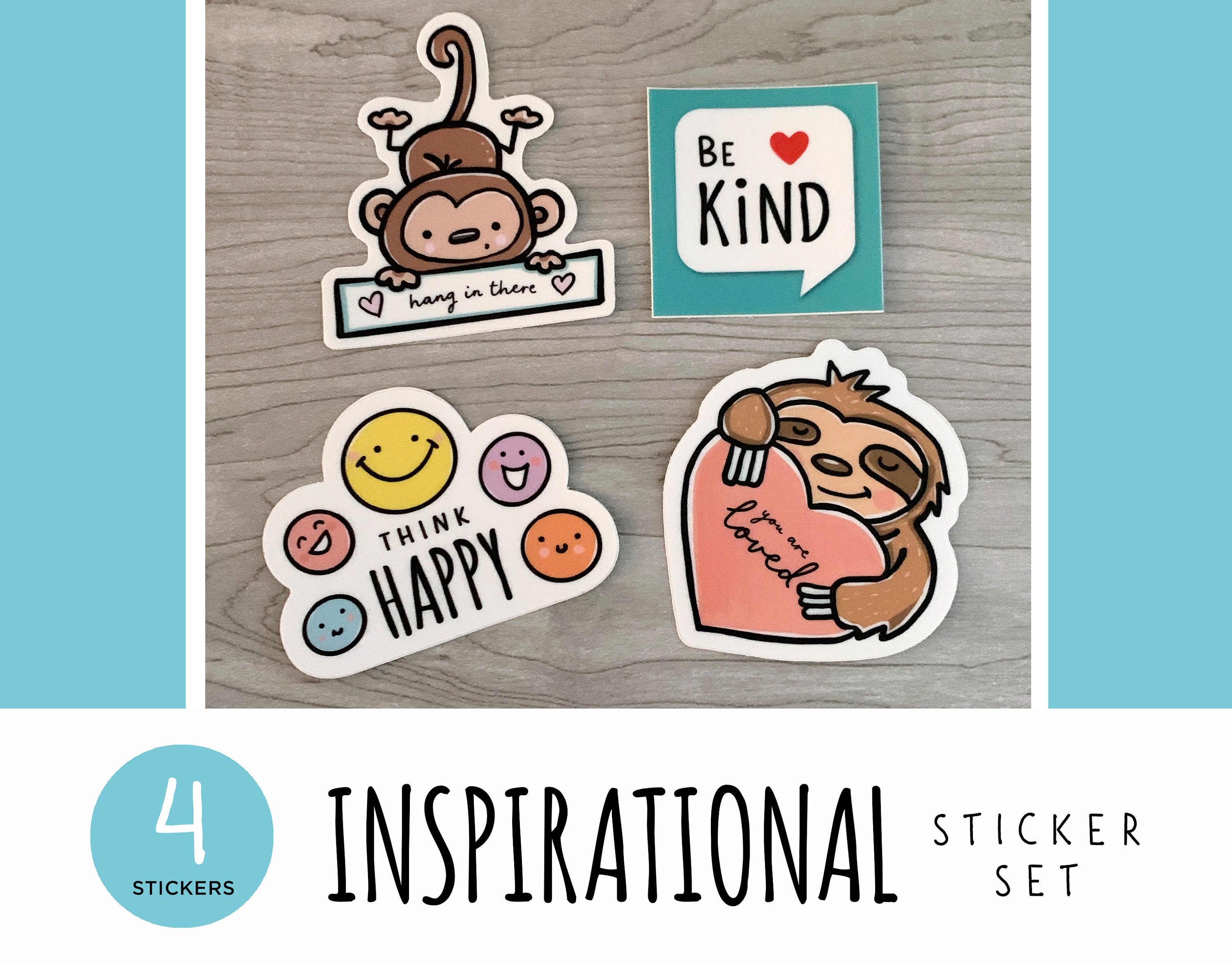 Inspirational Sticker Set / Vinyl Stickers / Laptop Stickers / - Etsy