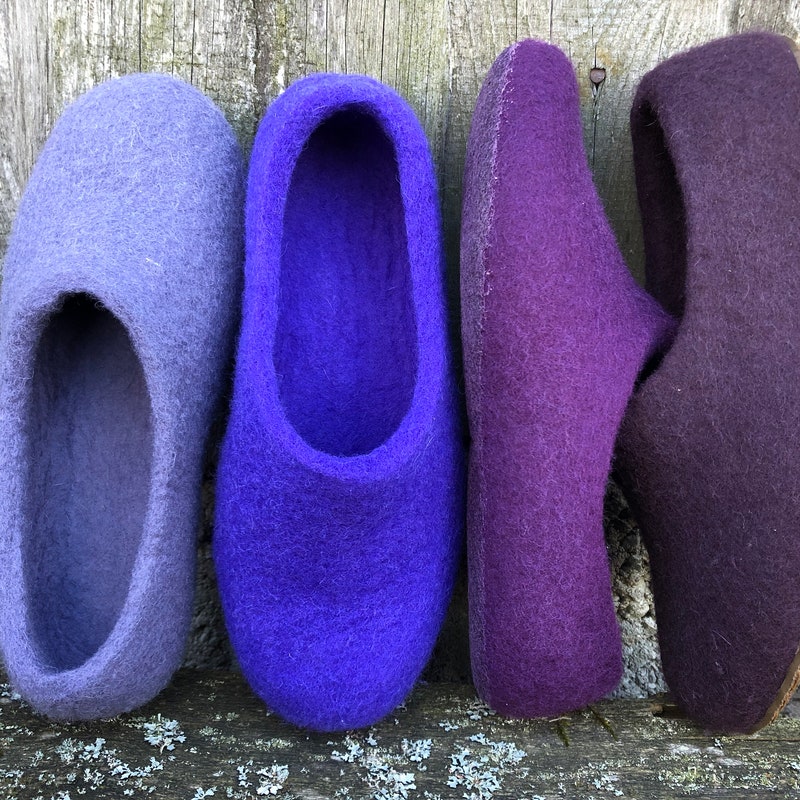 Felt Shoes - Etsy