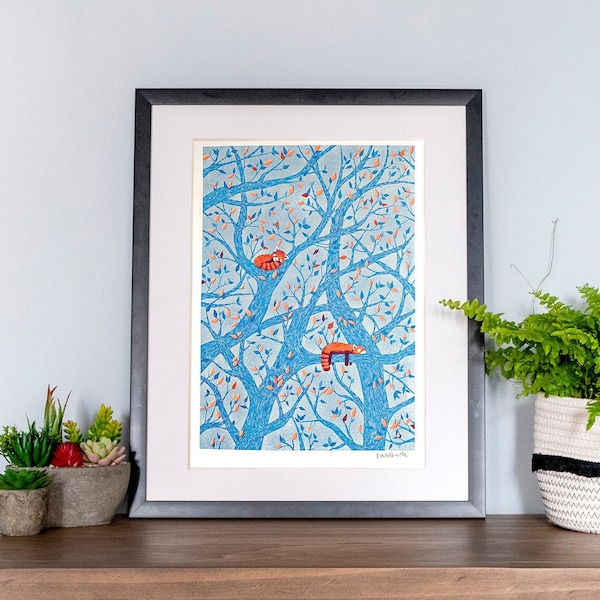 Blue Orange Nursery - Etsy