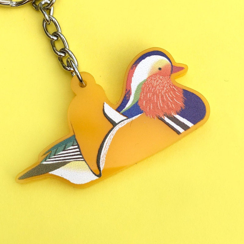 Mandarin Duck Art - Etsy