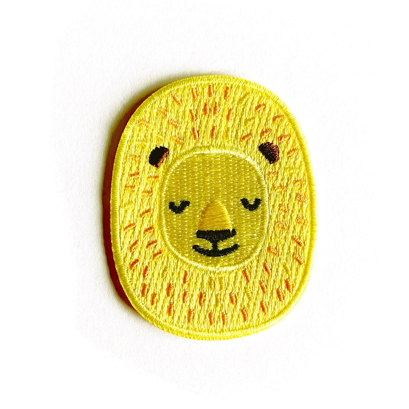 Lion Patch - Etsy