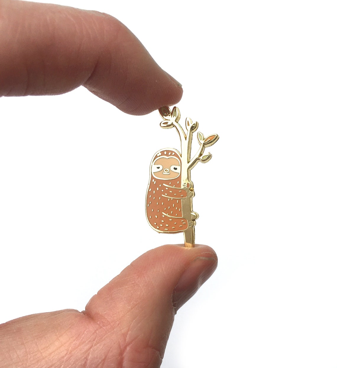 Sloth Enamel Pin Cute Animal Pin Pin Badge Hard Enamel | Etsy