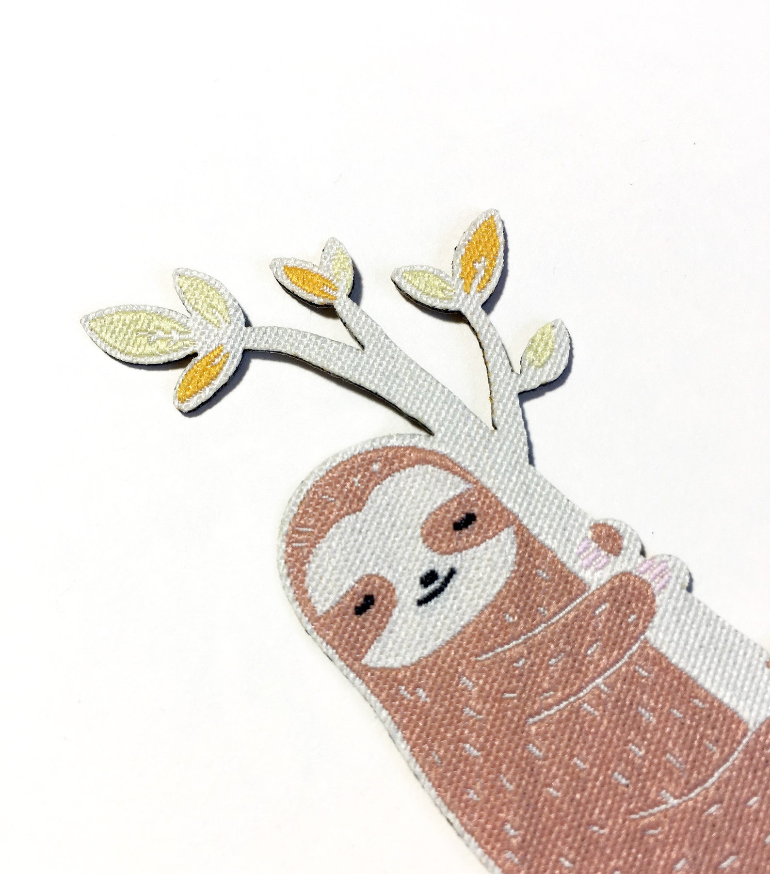 Sloth Patch Woven Iron-on Patch Cute Jungle Animal - Etsy