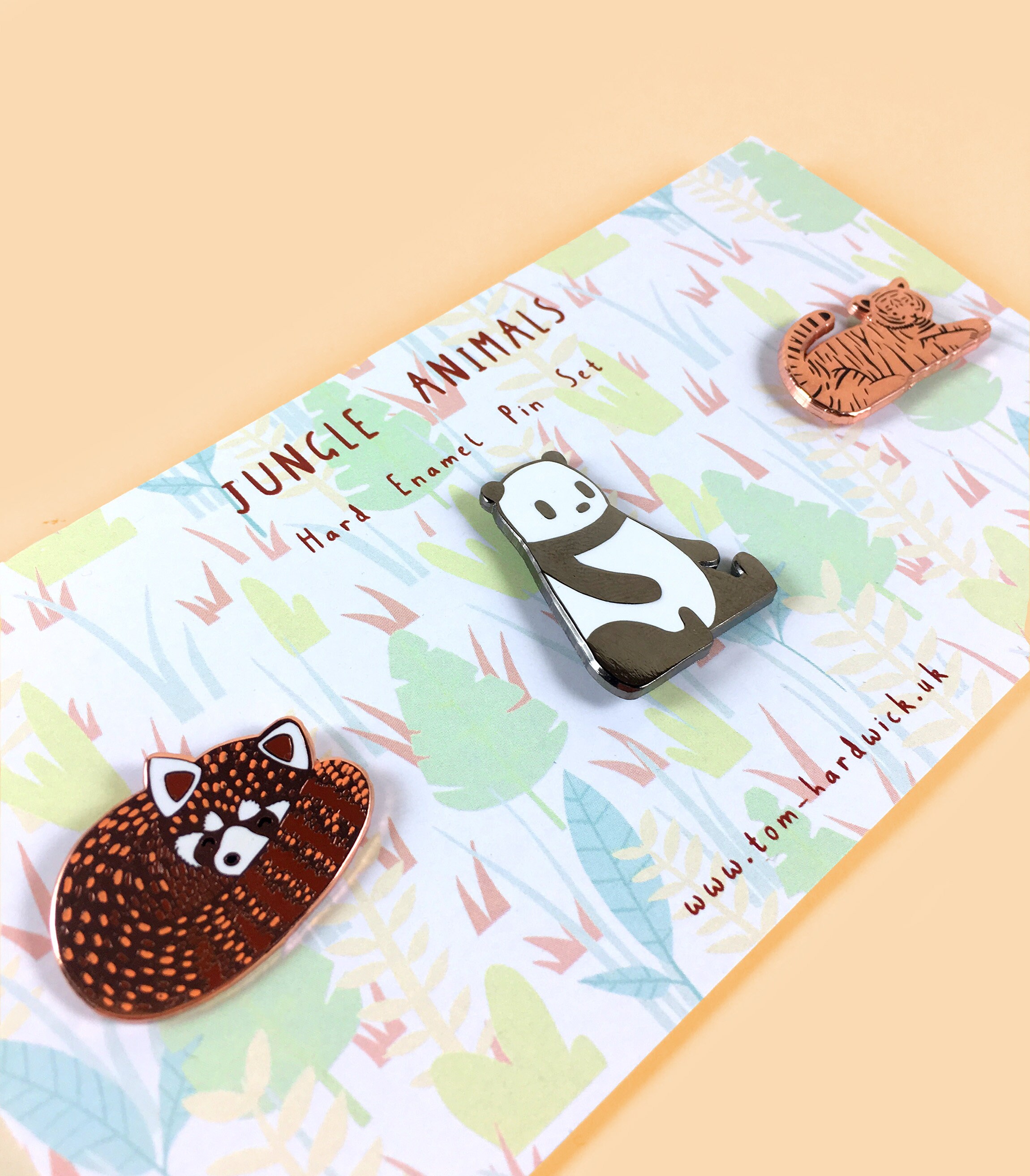 Jungle Animals Pin Set Mix and Match Cute Animal Pins Pin - Etsy