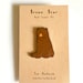Brown Bear Enamel Pin Cute Animal Pin, Pin Badge, Hard Enamel Pin ...