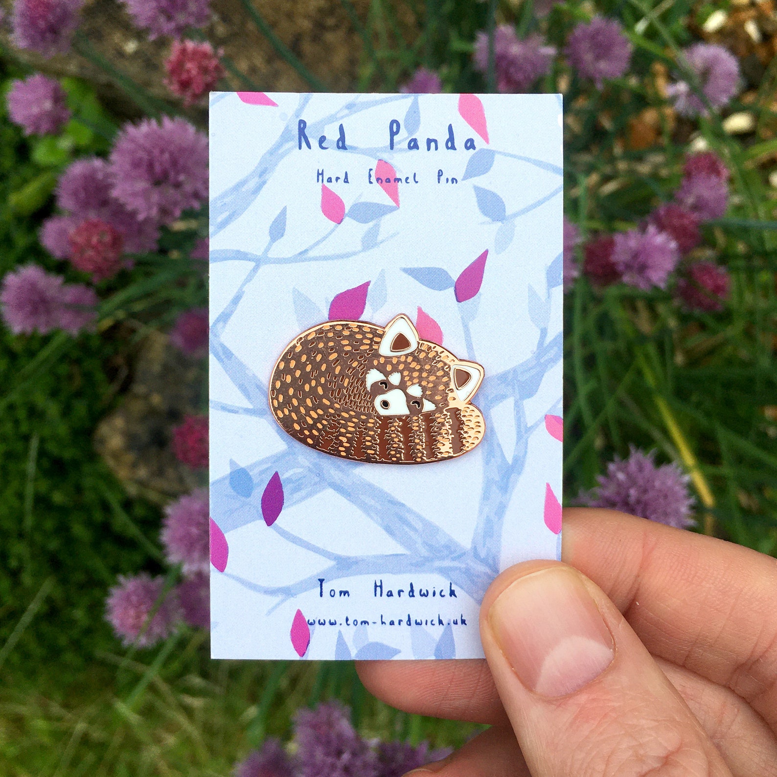 Red Panda Enamel Pin Cute Animal Pin Pin Badge Hard Enamel - Etsy