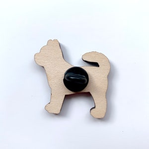 Chihuahua Wooden Dog Pin - Responsibly Sourced Birch Plywood - Animal ...