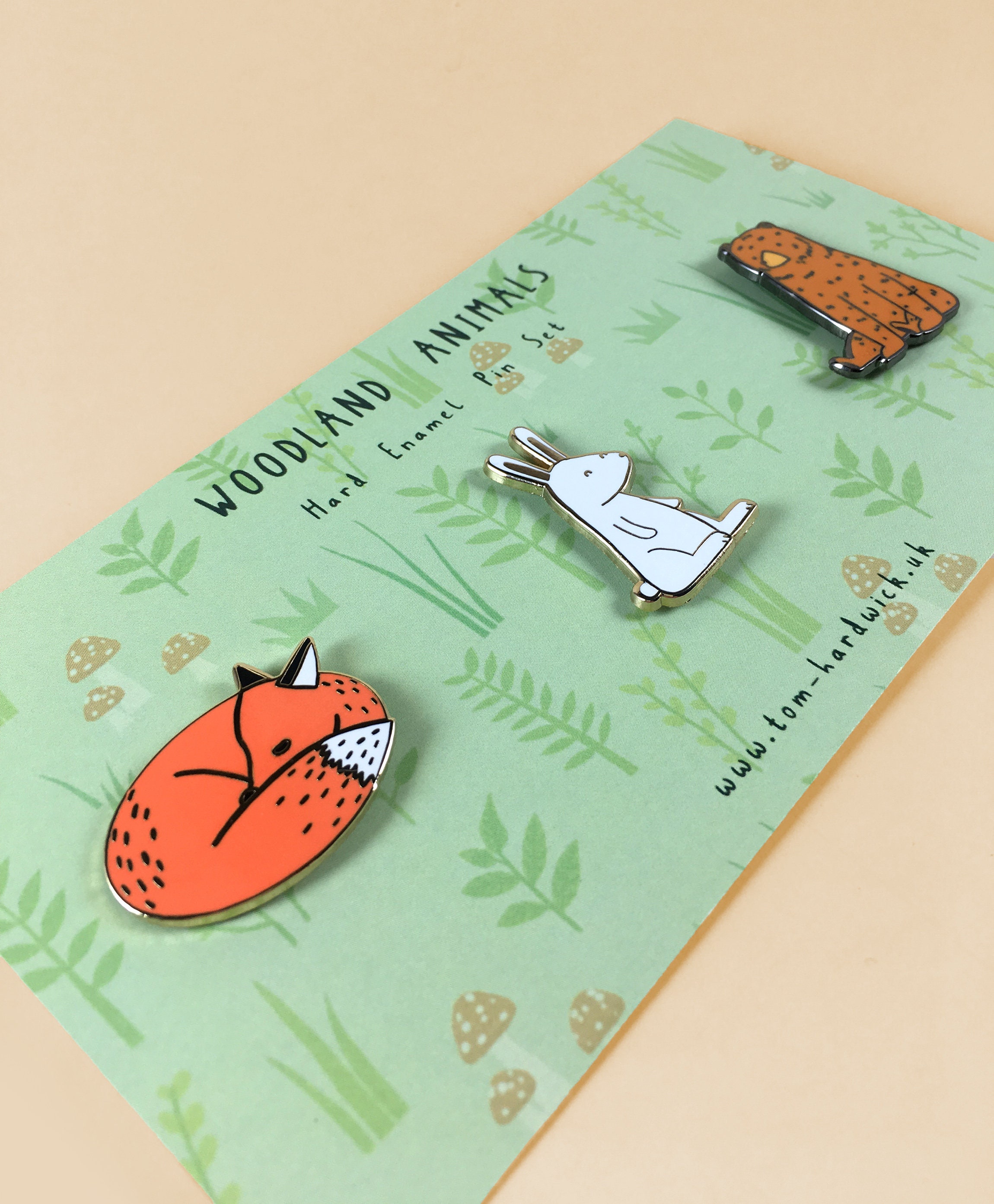 Woodland Animals Pin Set Mix and Match Cute Animal Pins Pin - Etsy UK