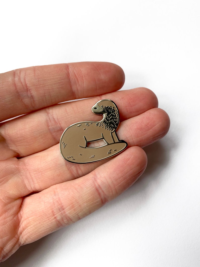 River Otter Enamel Pin Badge - Etsy UK
