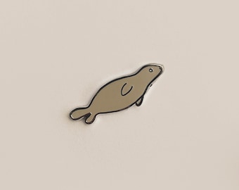 Chibi Seal Hard Enamel Pin - Etsy