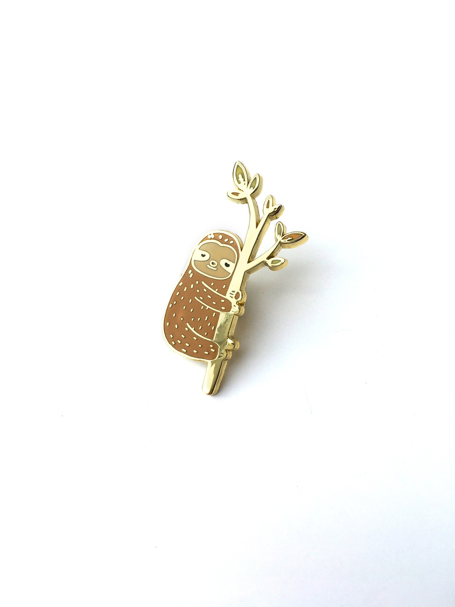 Sloth Enamel Pin Cute Animal Pin Pin Badge Hard Enamel | Etsy