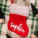 Mini Custom Stocking | Personalized Mini Stocking Gift Stocking Stuffer ...