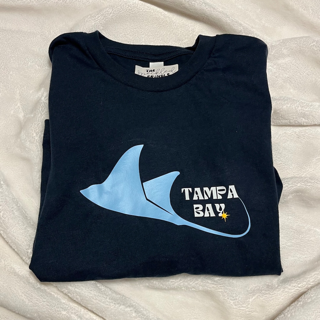 Tampa Bay Rays Throwback Crop Top | Mlb Baseball Crop Top T Shirt ...
