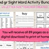 Printable K-1st Comprehension Non-fiction Stories Bundle, 22 Pages, 5 ...