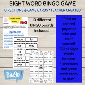 Printable First Grade Sight/dolch Word List Bundle, 82 Pages, Trace ...