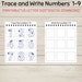 Printable Preschool Worksheets Workbook, 50 Pages, Instant Download ...