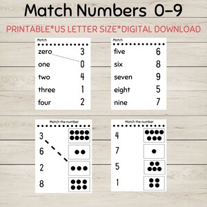 Printable Preschool Worksheets Workbook, 50 Pages, Instant Download ...