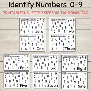 Printable Preschool Worksheets Workbook, 50 Pages, Instant Download ...