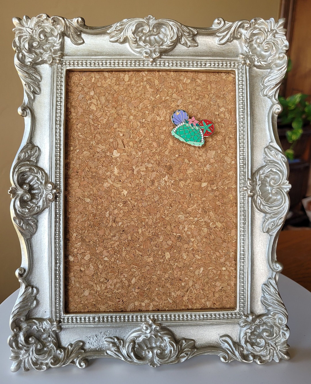 Silver Pin Trading Pinboard Corkboard Frame Display - Etsy