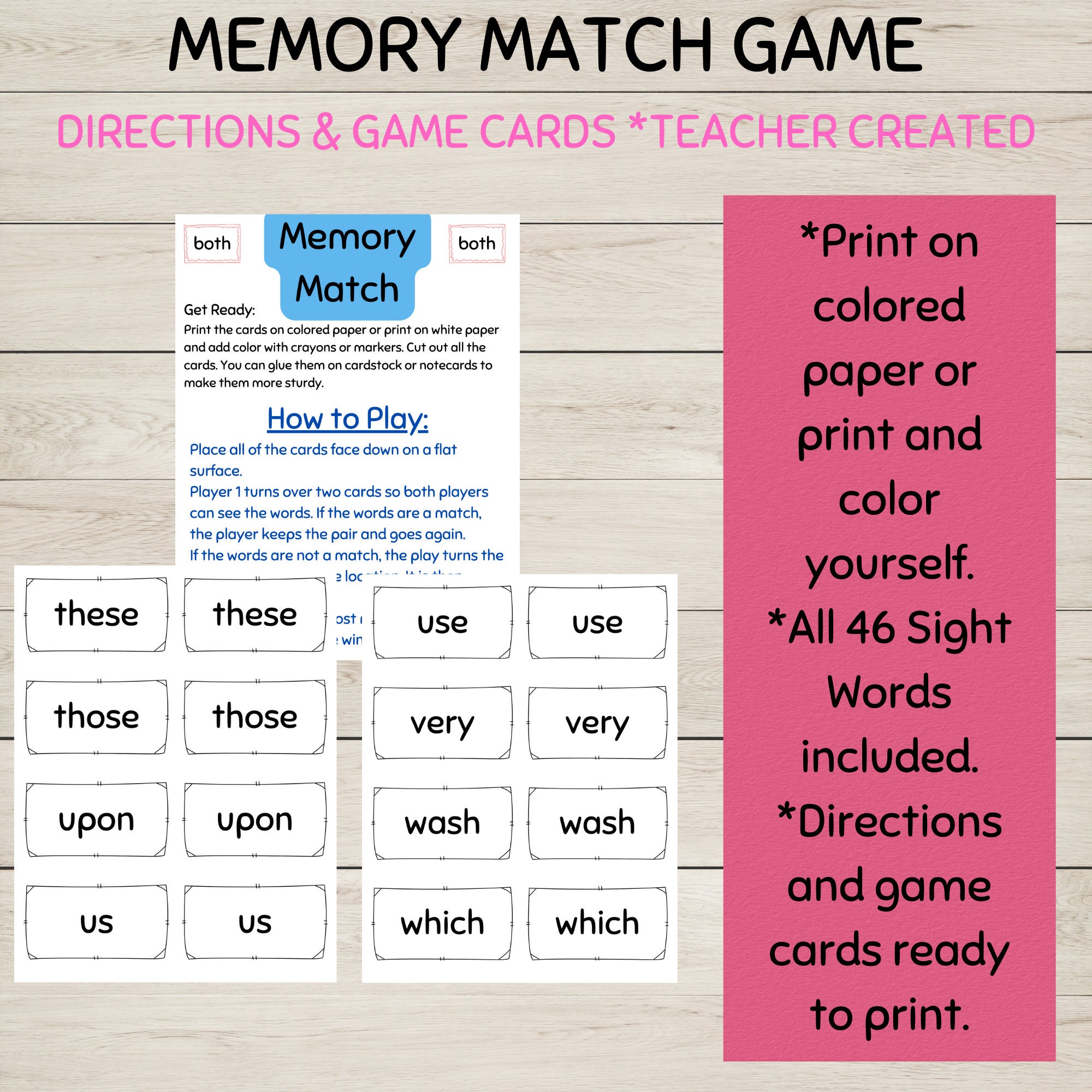 Printable Second Grade Sight/dolch Word List Bundle, 89 Pages, Trace ...