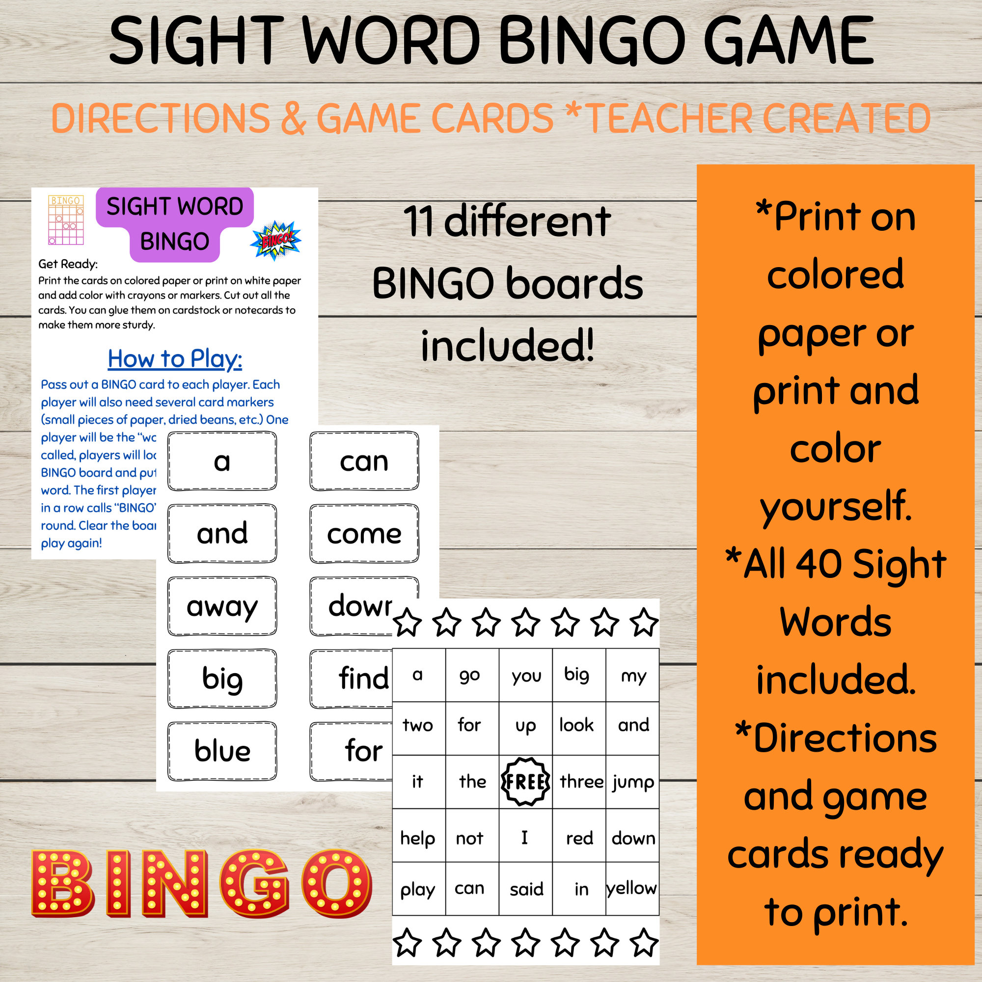 Printable Pre K Sight/dolch Word List Bundle, 80 Pages, Trace/write ...