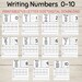 Printable Preschool Worksheets Workbook, 50 Pages, Instant Download ...