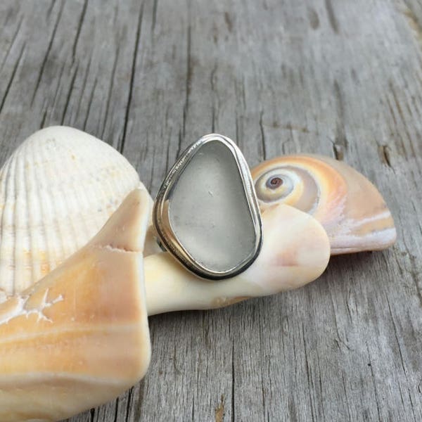 Sea Glass Ring - Etsy